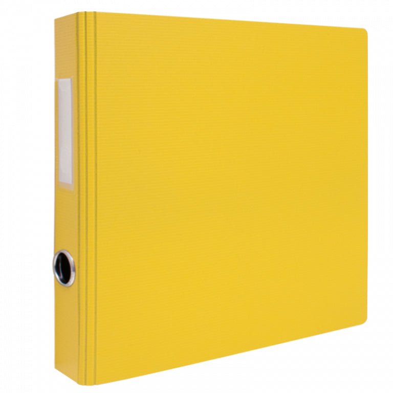 1 1/2 Inch Heavy Duty Yellow GEO Binder | Trippin Store